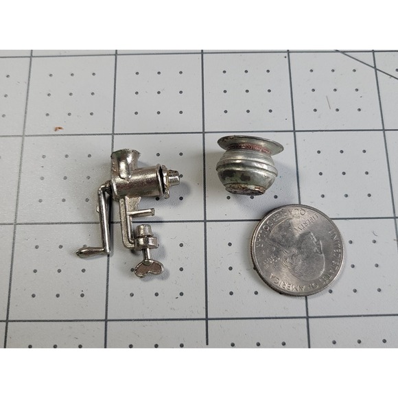 Toys | Vintage Metal 197s Dollhouse Meat Grinder Spittoon | Poshmark
